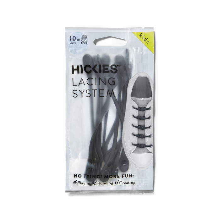 Hickies Kids Lacing System Black | Sole Mechanics AU – Sole Mechanics ...